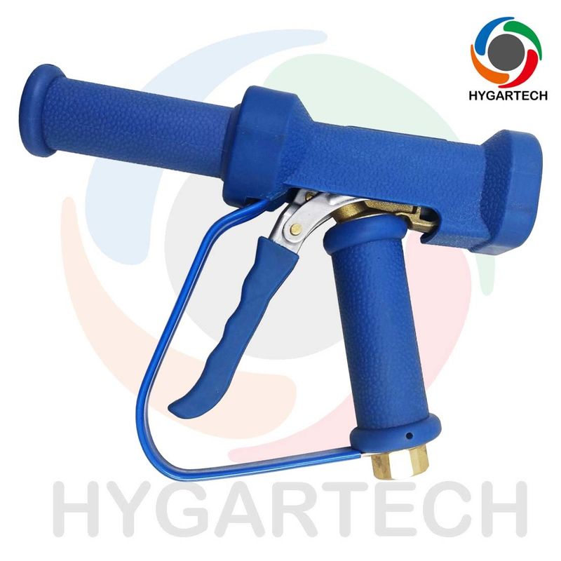 Brass Industrial Blue Washing Gun With Trigger Safty Loop And Long ...