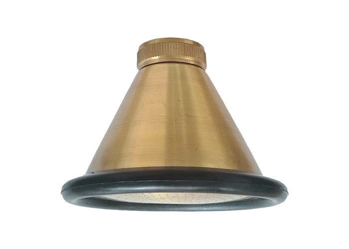 Outdoor Brass Soft Rain Shower Head 4" Face 0.8mm Diameter Fine Rain Hole